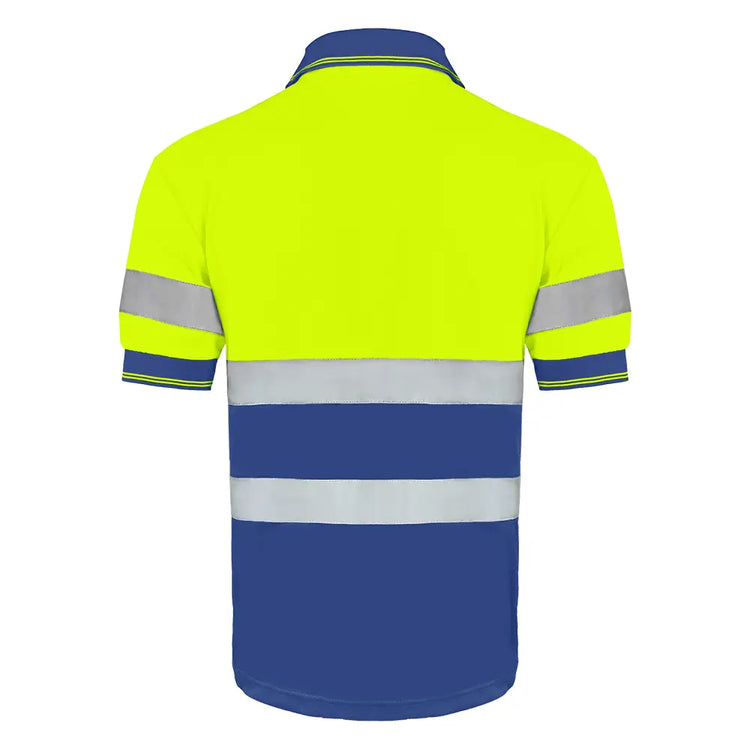 SMASYS Veiligheid Hi Vis polo's met korte mouw, beschermende ...